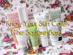 Know Your Skin Care: The Colored Square Box At The Back of Various ...